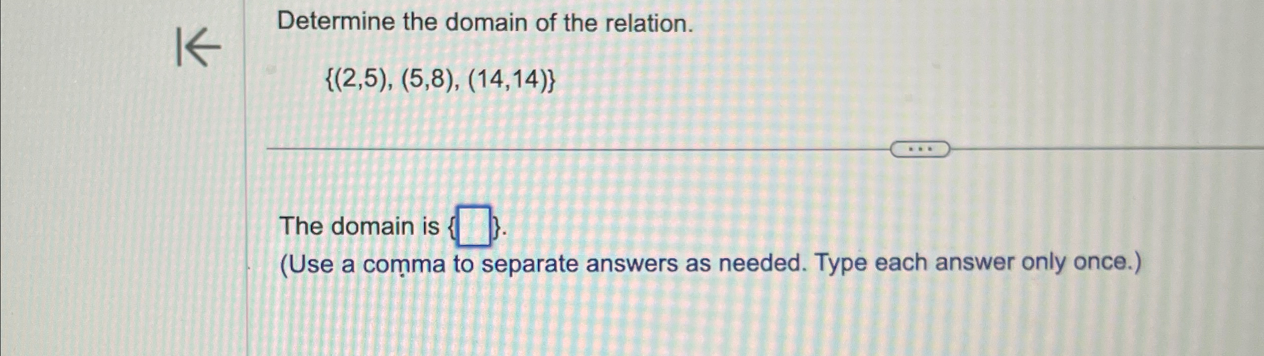 Solved Determine the domain of the | Chegg.com