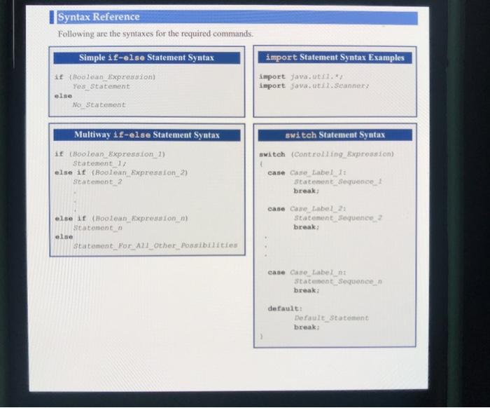 Solved Objectives Designing and implementing Java programs | Chegg.com Solved Objectives Designing and implementing Java programs | Chegg.com