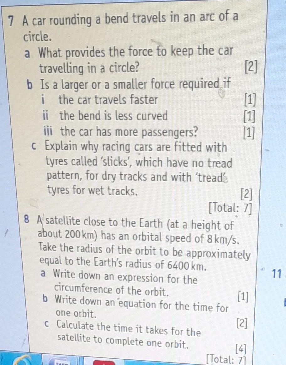 Solved b Is a larger or a smaller force required if i the | Chegg.com