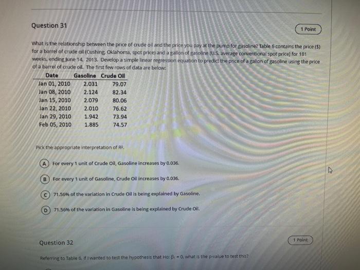 Solved table 6 is the table shown, table 6 is the first | Chegg.com