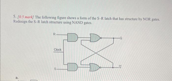 Solved 5. [0.5 mark] The following figure shows a form of | Chegg.com