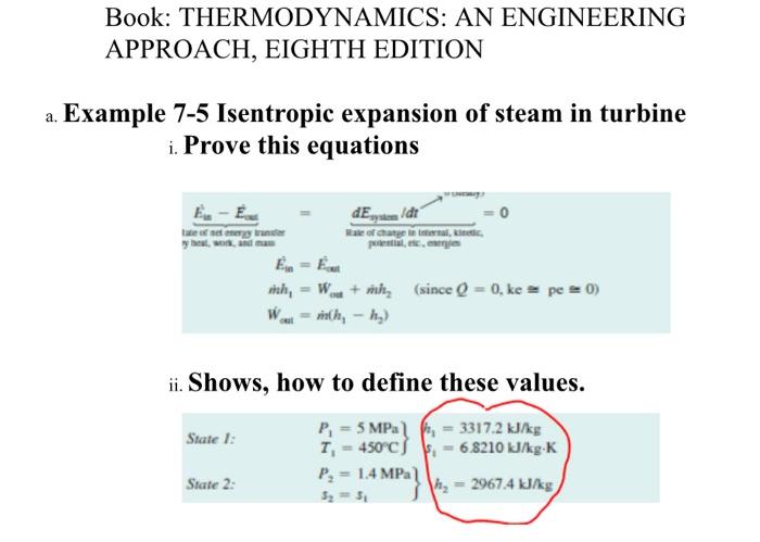 Solved Book: THERMODYNAMICS: AN ENGINEERING APPROACH, EIGHTH | Chegg.com