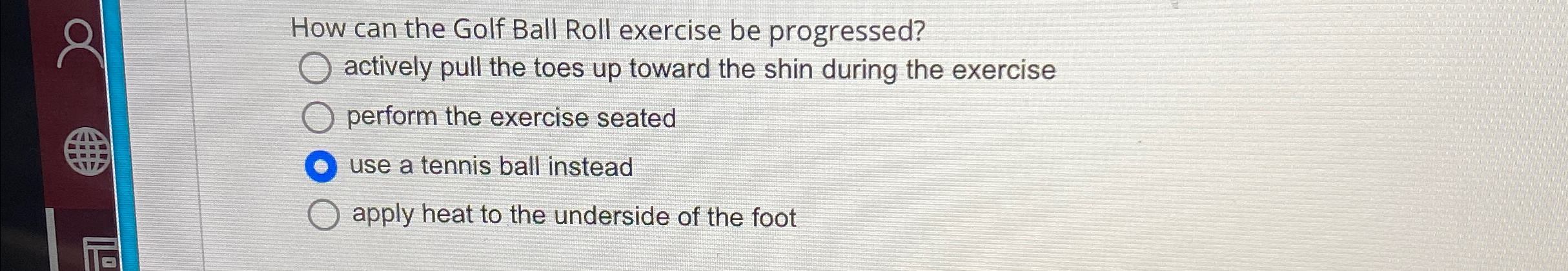 Solved How can the Golf Ball Roll exercise be | Chegg.com