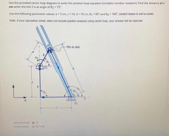 Use the provided vector loop diagram to write the | Chegg.com