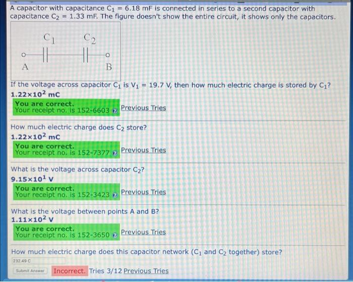 [solved] Please Help With Last Part A Capacitor With C