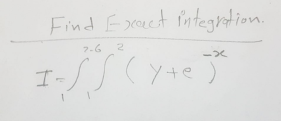 Solved Find the integration using gaussian quadrature method | Chegg.com