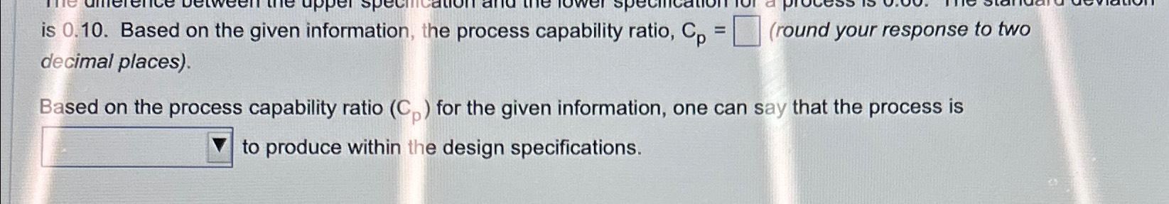 Solved is 0.10 . ﻿Based on the given information, the | Chegg.com