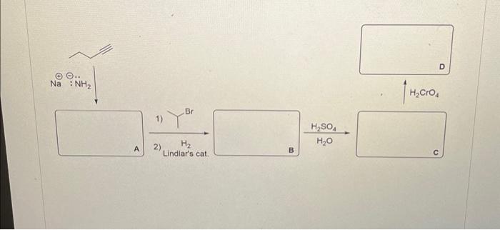Solved fill in missing products, staring materials, and | Chegg.com