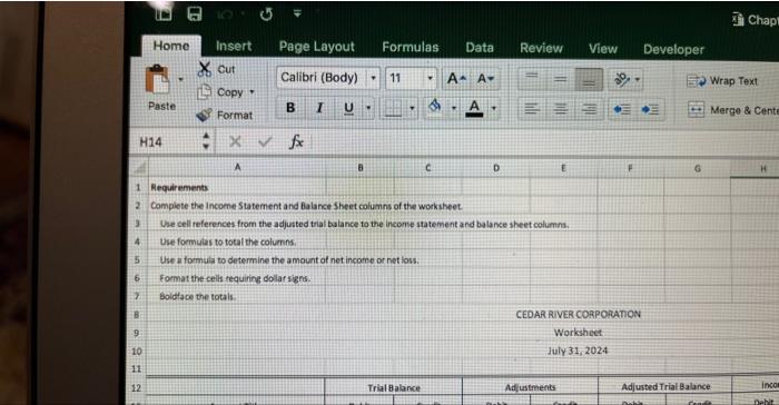 Solved Di Chapter 4 Excel Template revF221 | Chegg.com