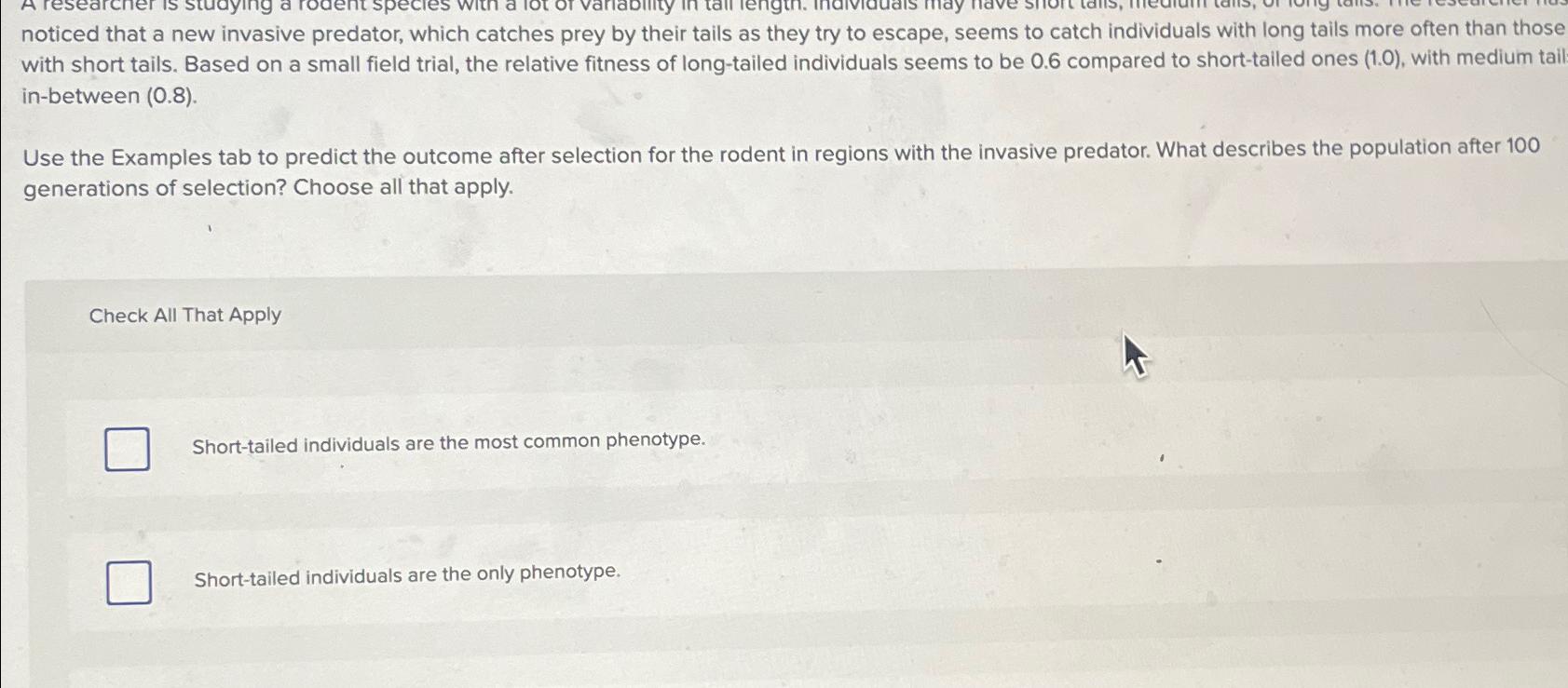 Solved noticed that a new invasive predator, which catches | Chegg.com