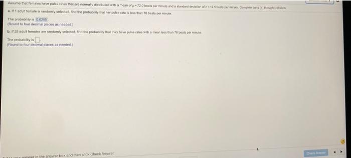 Solved Atat female he pues that are nomaly dute wth a mean | Chegg.com