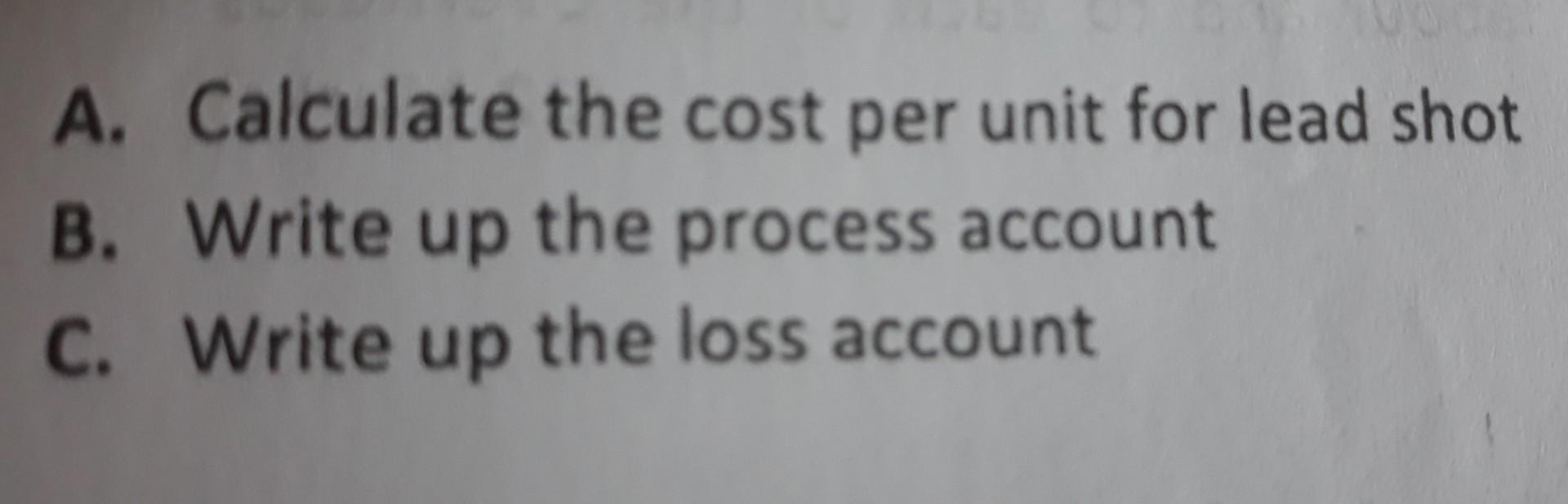 Solved A process for making lead shot involves melting | Chegg.com