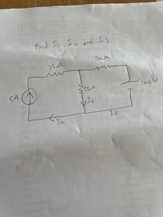 Solved Find I1,I2 and I3 | Chegg.com