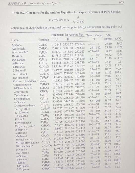 Solved 3. Table B.2 in Appendix B provides parameters for | Chegg.com