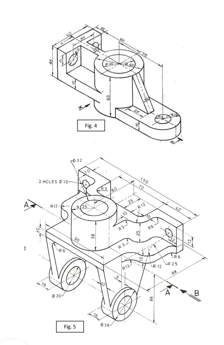 Solved Draw on the Creo parametric program and send the link | Chegg.com