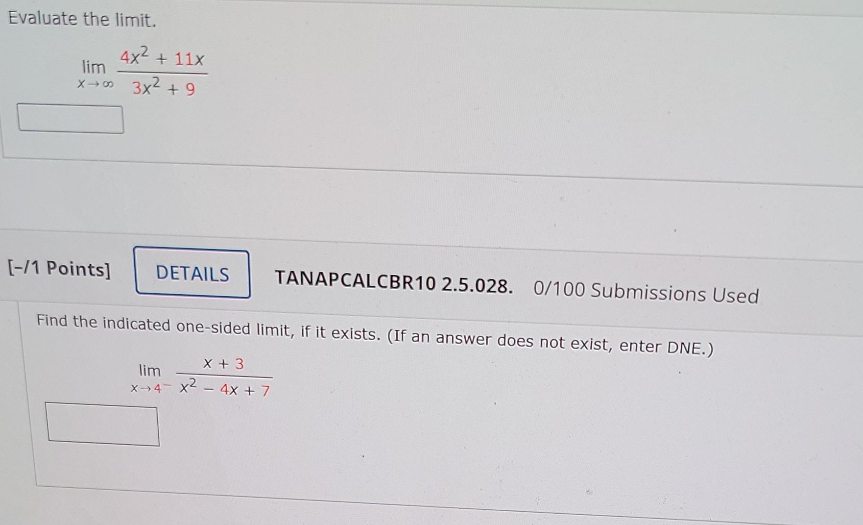 Solved Find the indicated one-sided limits, if they exist. | Chegg.com