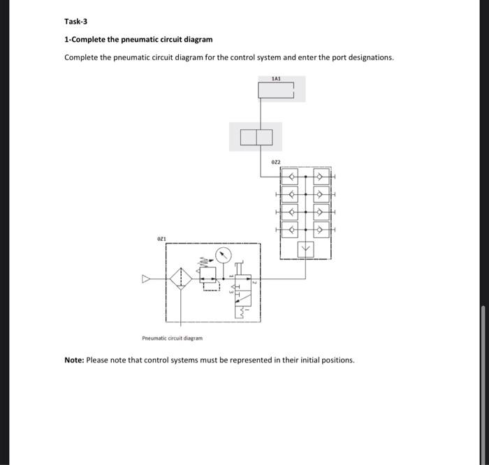 Solved 2-Sequence description Set up the control system and | Chegg.com