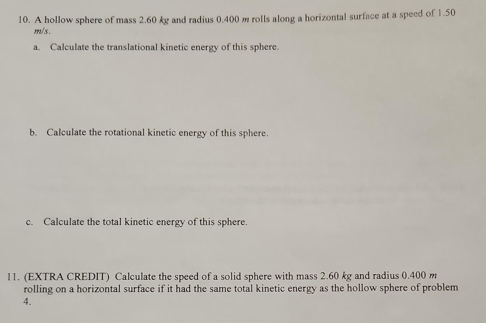 Solved 1. Multiple choice. An object moving in a circle at a | Chegg.com