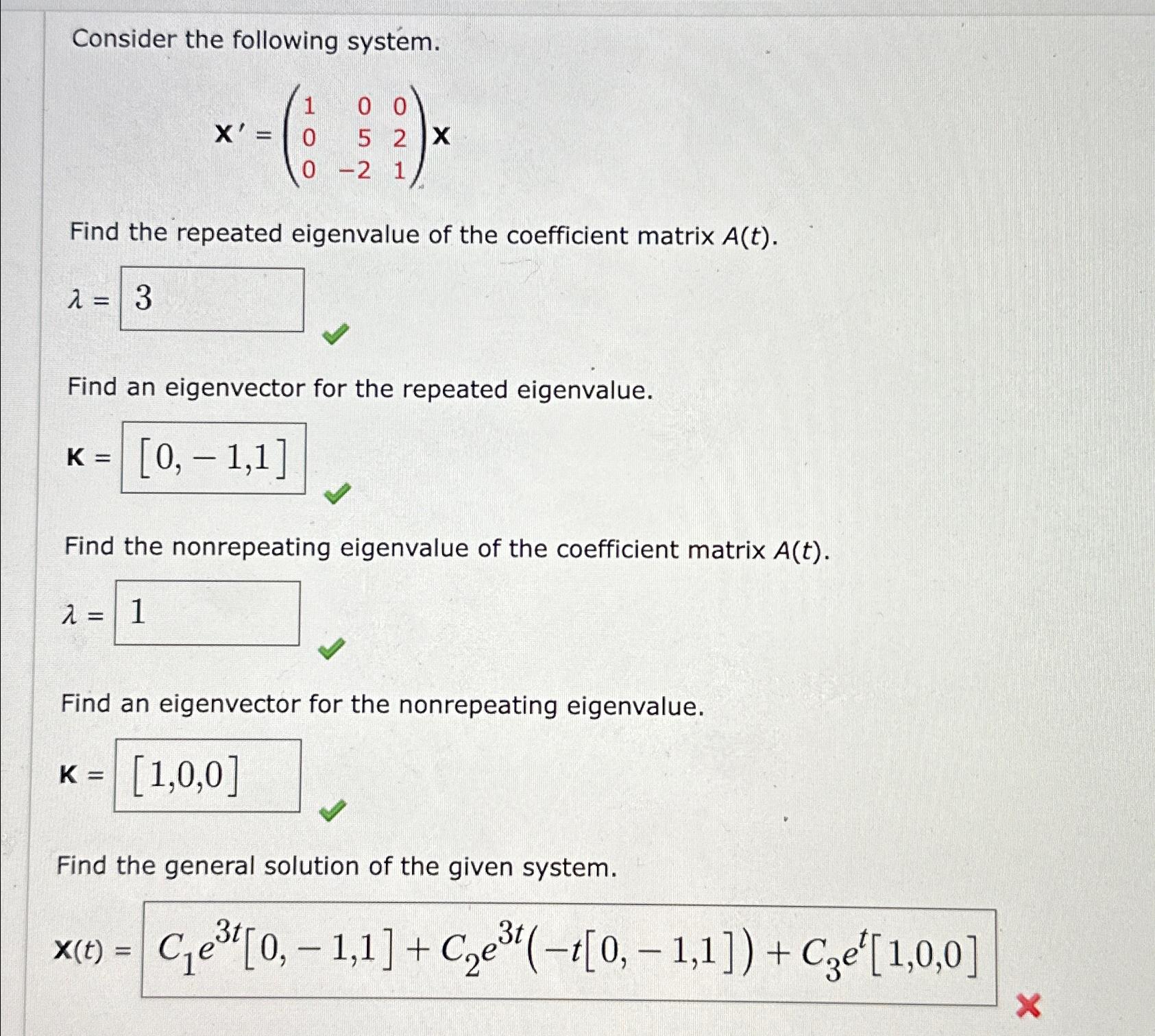 Solved Consider the following | Chegg.com