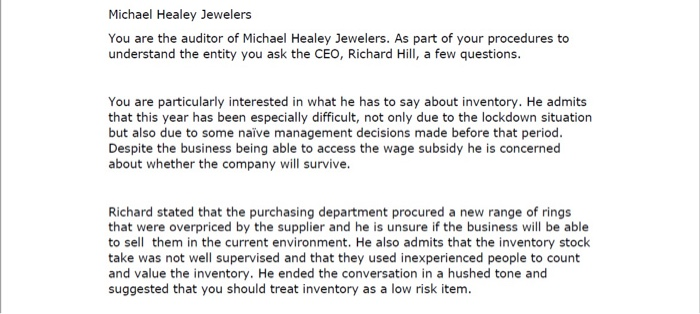 Solved Required: (c) What should the planned detection risk | Chegg.com