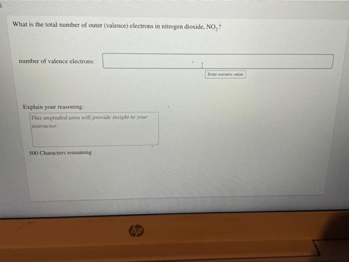 Solved What is the total number of outer (valence) electrons | Chegg.com