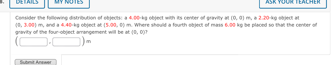 Solved Consider the following distribution of objects: a | Chegg.com