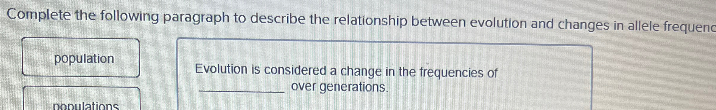 Solved Complete the following paragraph to describe the | Chegg.com