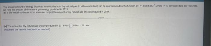 Solved (a) f ive the amourt of doy hatura gas aneemy | Chegg.com