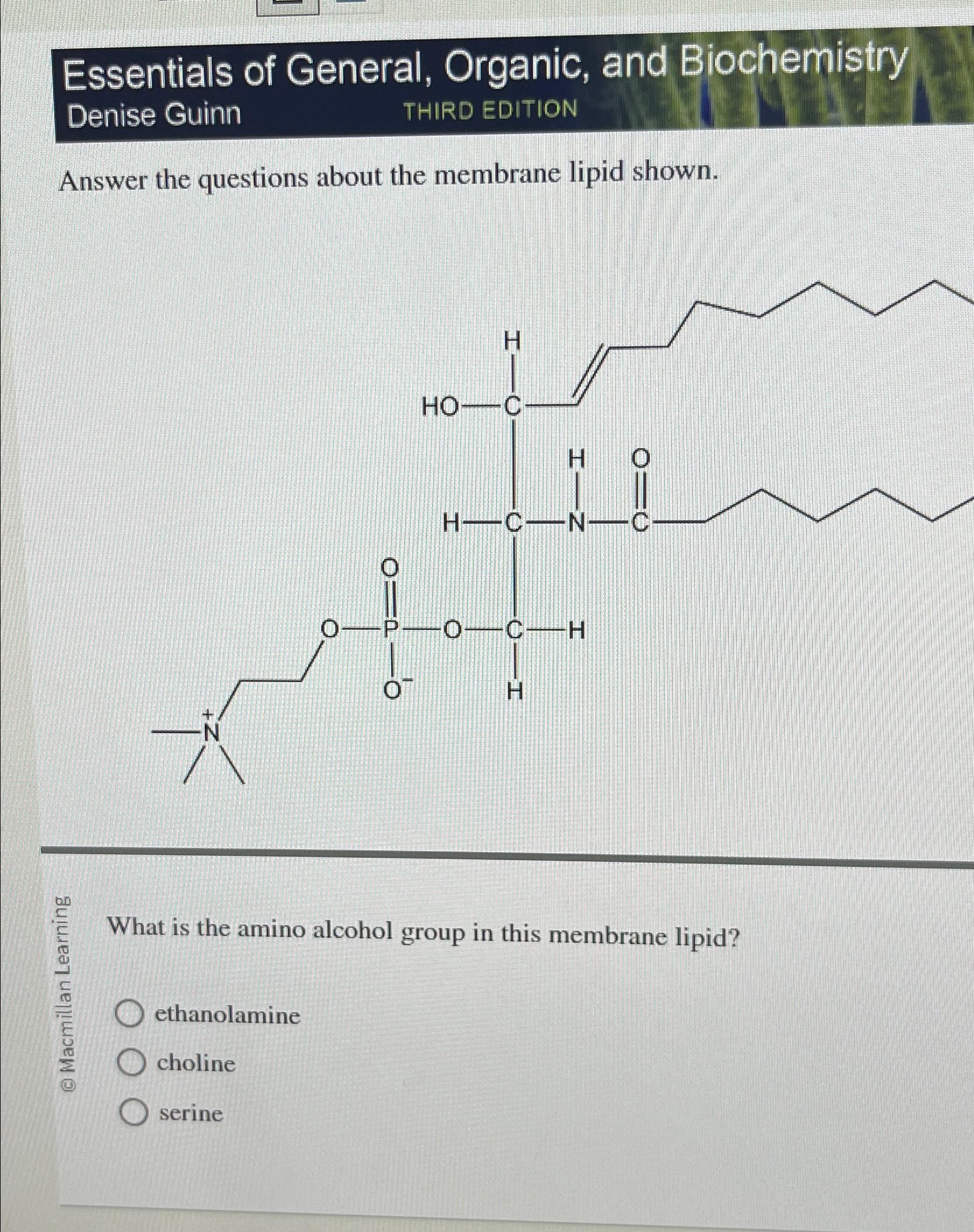 Solved Essentials of General, Organic, and Biochemistry | Chegg.com