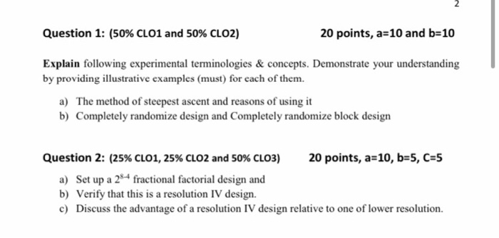 Solved Question 1: (50% CLO1 and 50% CLO2) 20 points, a=10 | Chegg.com