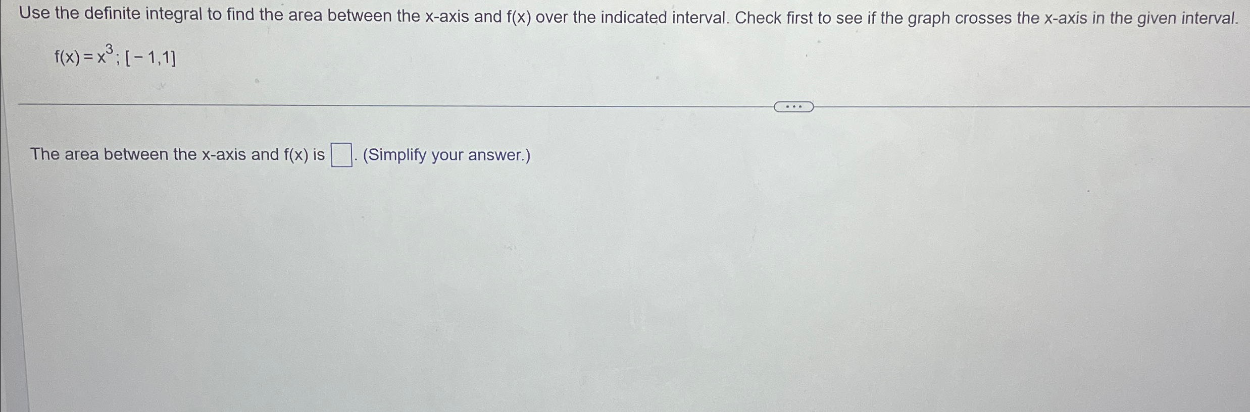 Solved Use the definite integral to find the area between | Chegg.com
