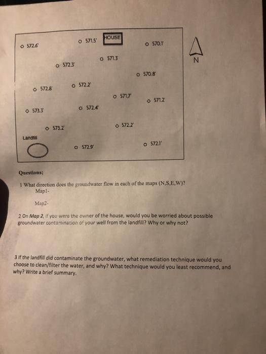 Solved ats al hazardous waste sites. Mapping Groundwater | Chegg.com