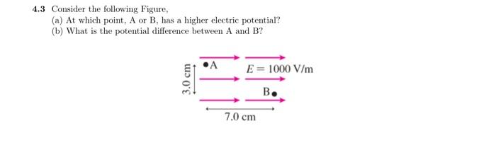 Solved 4.3 Consider the following Figure, (a) At which | Chegg.com