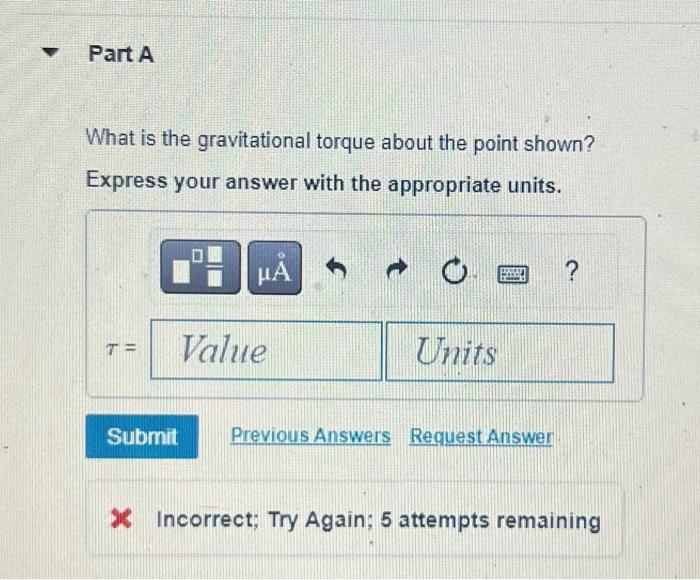 Solved The 2.0 kg, uniform, horizontal rod in (Figure 1) is | Chegg.com