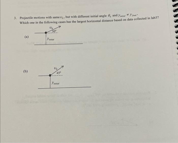 Solved (b) Does flight range R depend on the initial | Chegg.com