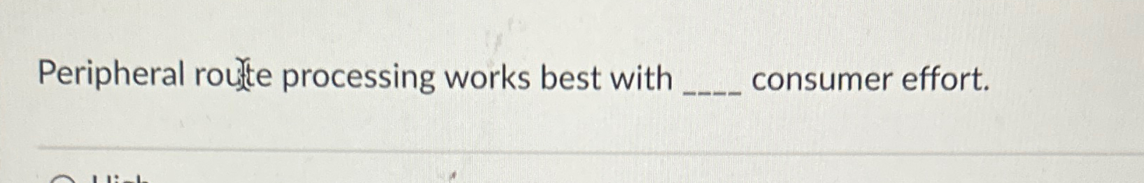 Solved Peripheral roulte processing works best with consumer | Chegg.com