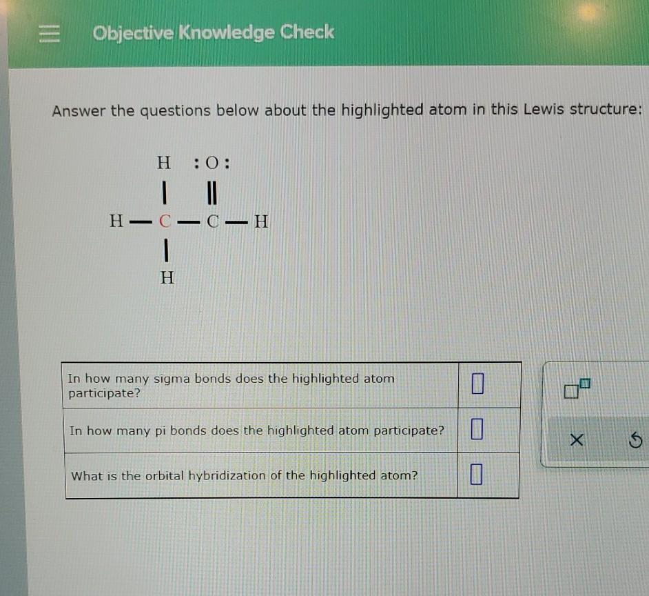 Solved III Objective Knowledge Check Answer the questions | Chegg.com
