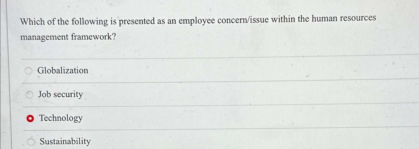 Solved Which of the following is presented as an employee | Chegg.com