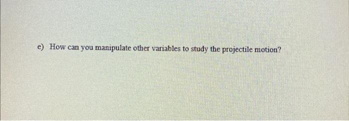 please solve the problem of projectile motion.use | Chegg.com
