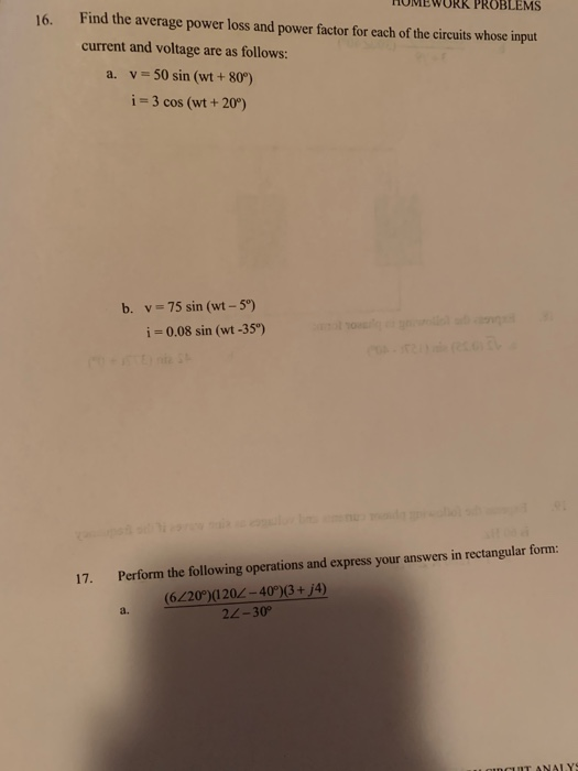 Solved 12. ECET 2101 Circuit Analysis II HOMEWORK PROBLEMS | Chegg.com