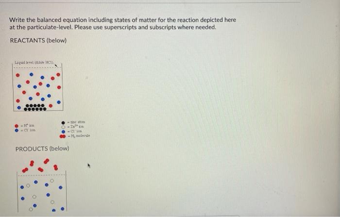 Solved Write the balanced equation including states of | Chegg.com