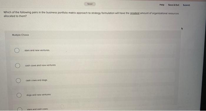 Solved Which of the following pairs in the business | Chegg.com