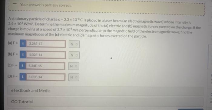 Solved A stationary particle of charge q=2.3×10−8C is placed | Chegg.com