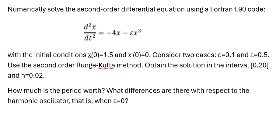 Solved Resuelva numéricamente la ecuación diferencial de | Chegg.com