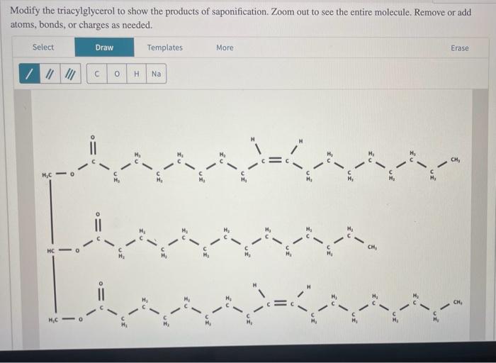 Solved Draw the products of the saponification of the given | Chegg.com