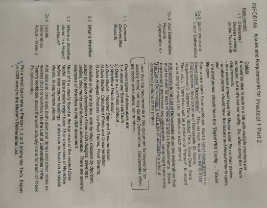 Solved INFO8146 ﻿Issues and Requirements for Practical 1 | Chegg.com