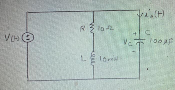 Solved In He network shown below use Phasor method | Chegg.com