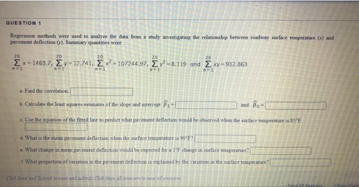 Solved Regression methods were used to analyze the data from | Chegg.com