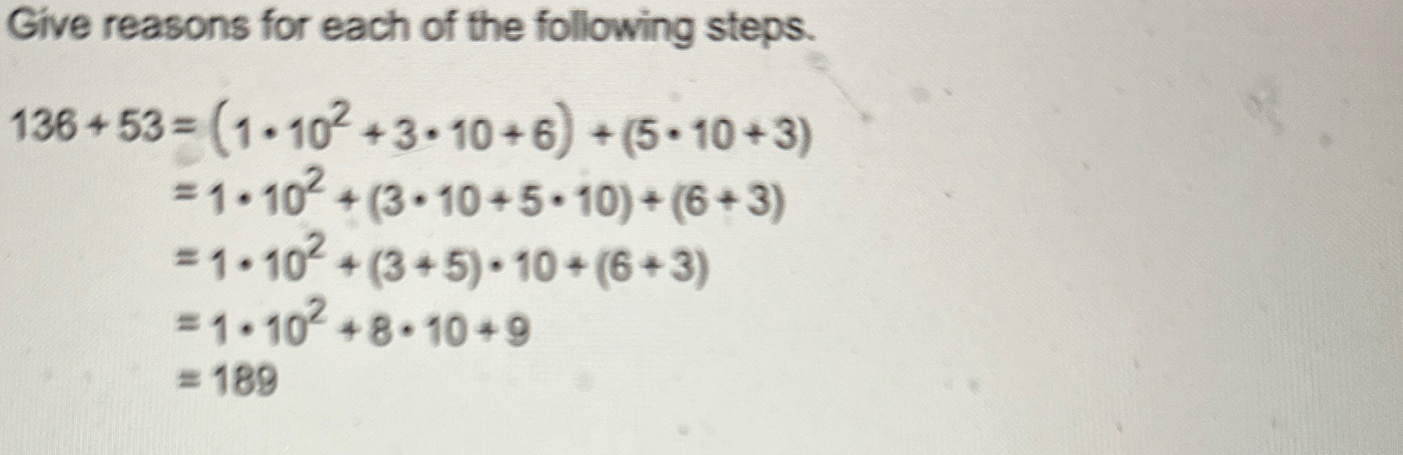 Solved Give reasons for each of the following | Chegg.com