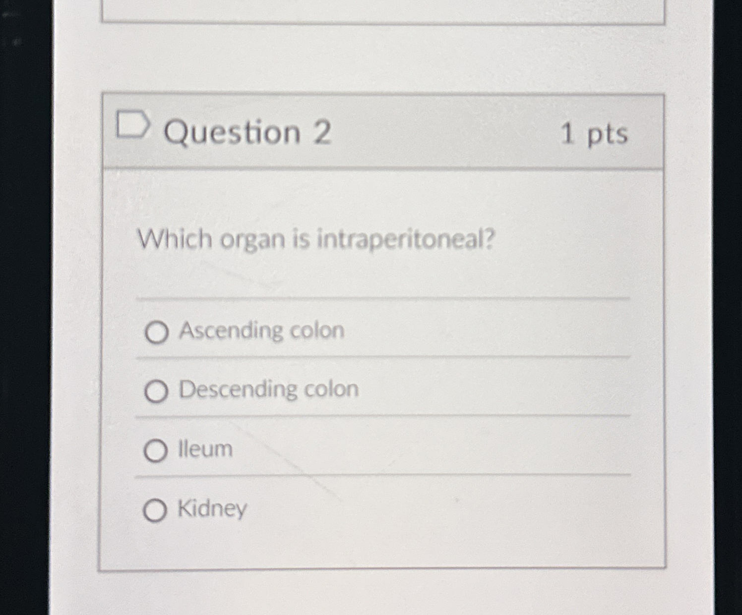 Solved Question 21 ptsWhich organ is | Chegg.com Solved Question 21 ptsWhich organ is | Chegg.com
